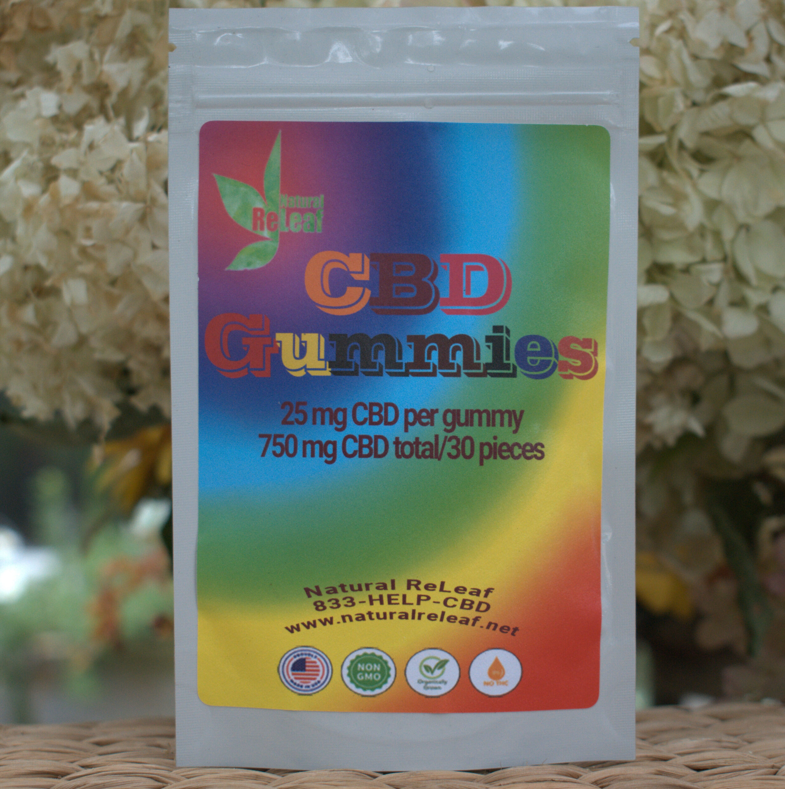 Gummy Bears 750 Mg Natural ReLeaf